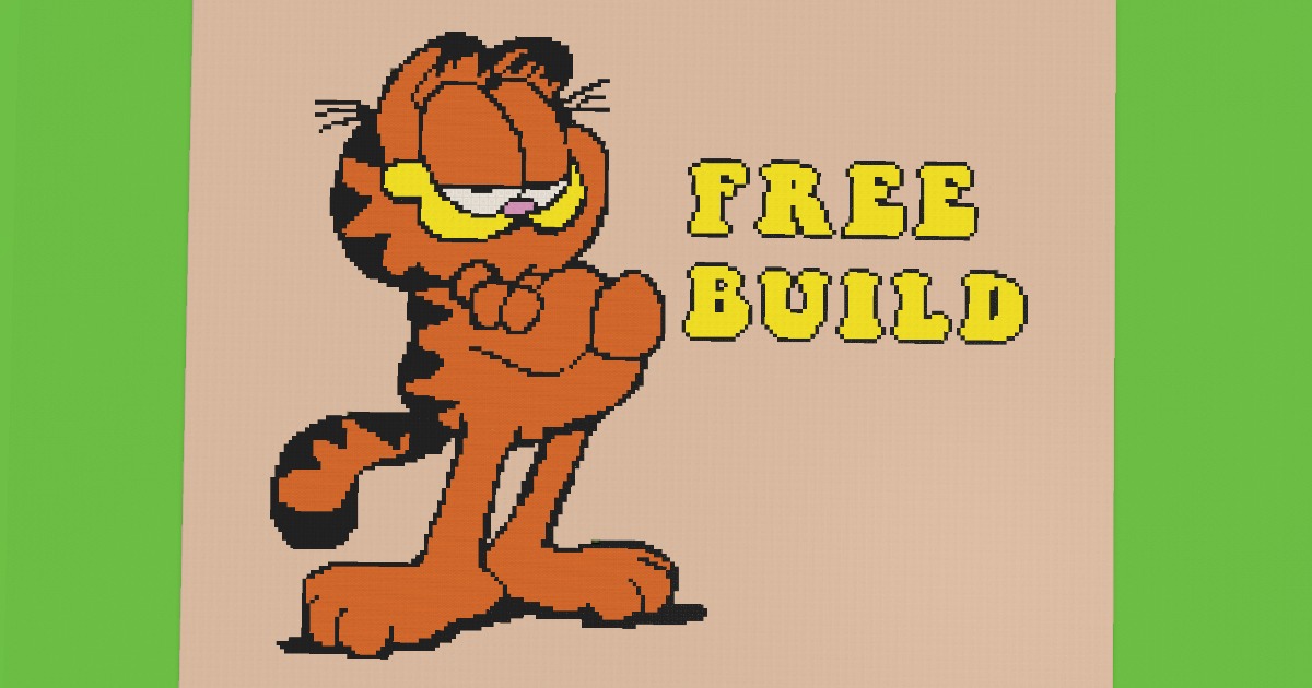 Build Garfield | Worlds FRVR